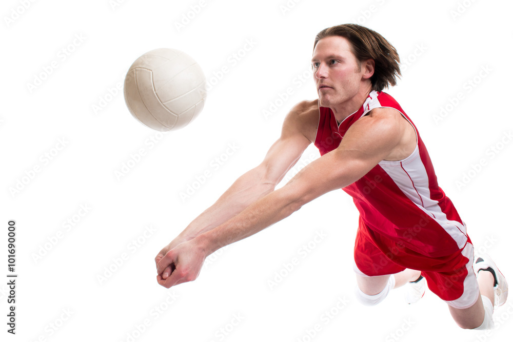 Volleyball Player Stock Photo | Adobe Stock