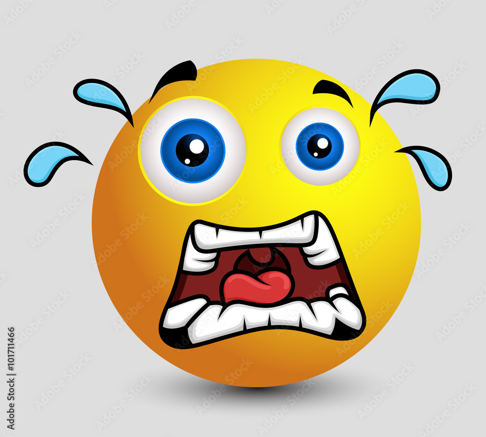 Terrified Emoticon Terrified Emoticon