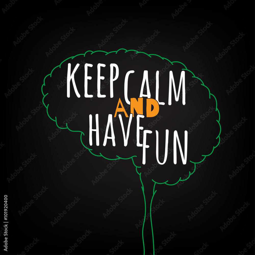 Keep Calm Poster Template