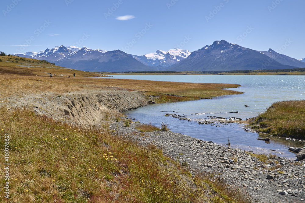 Lago Roca im Parque Nacional los Glaciares Stock Photo | Adobe Stock