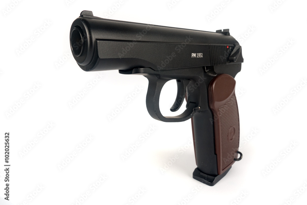 The Makarov pistol or PM is a Russian semi-automatic pistol, it Stock ...