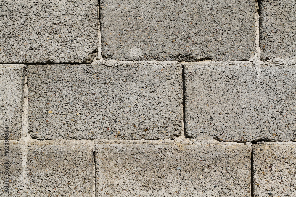 grey cinder block wall background for background or texture Stock Photo ...