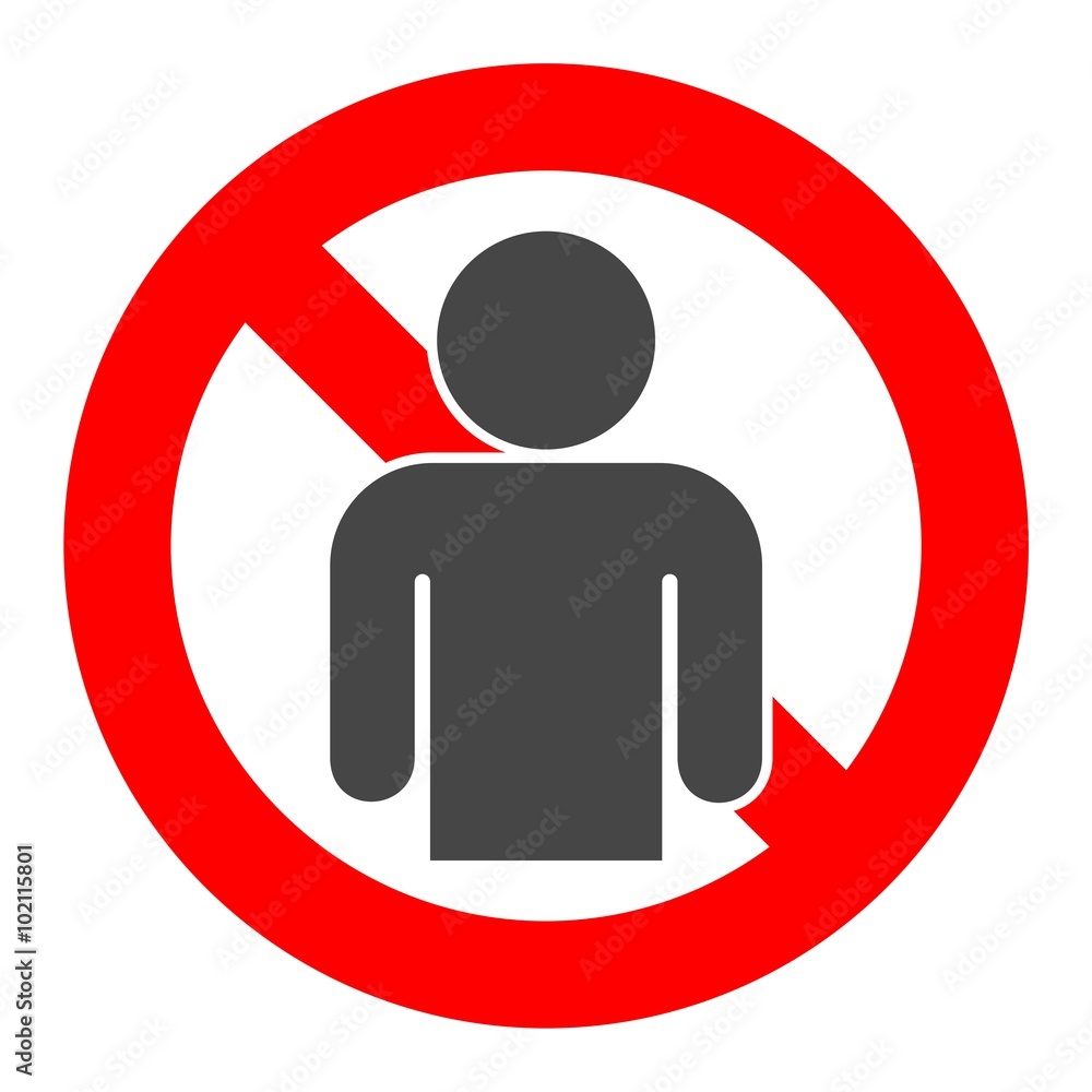 No Men Symbol