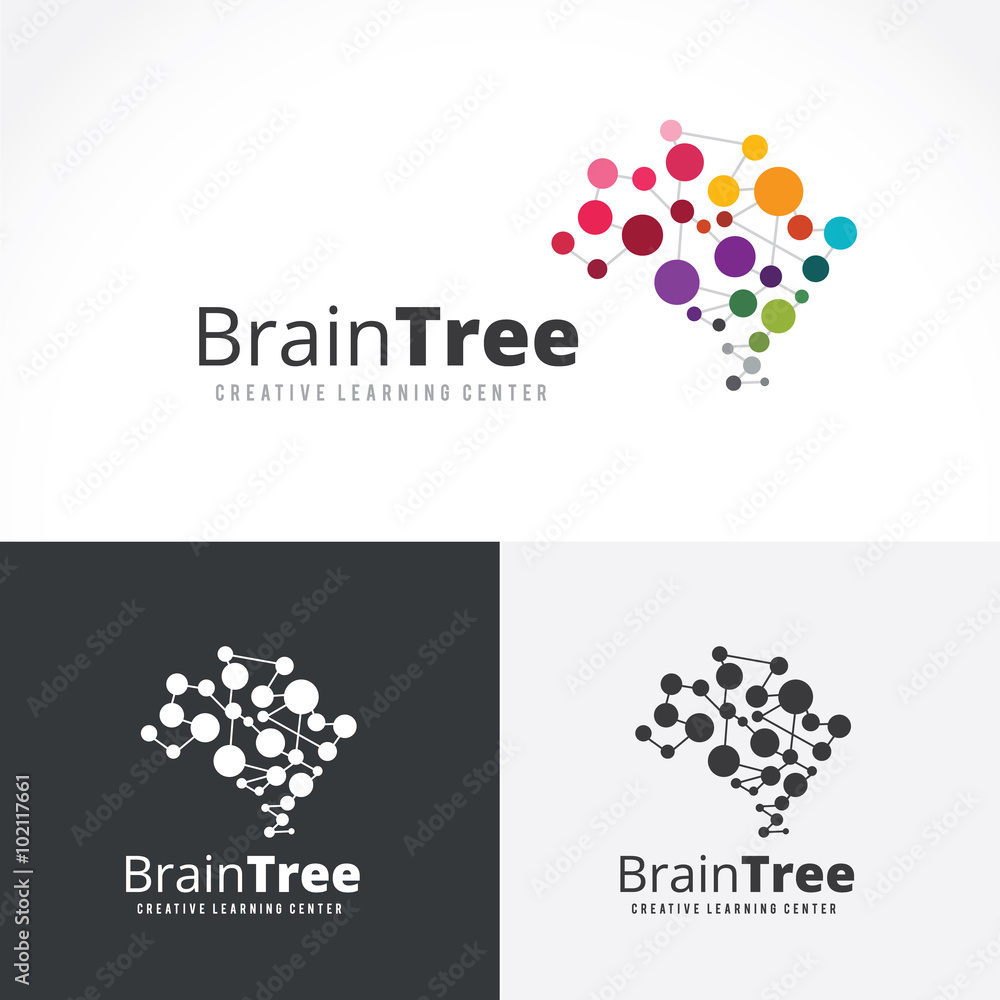 Creative idea logo,Brain logo,learning logo,education logo,mine and ...