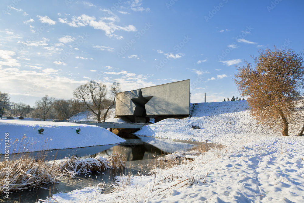 Entrance to the Brest fort the first point attacked by Nazi Germans in ...