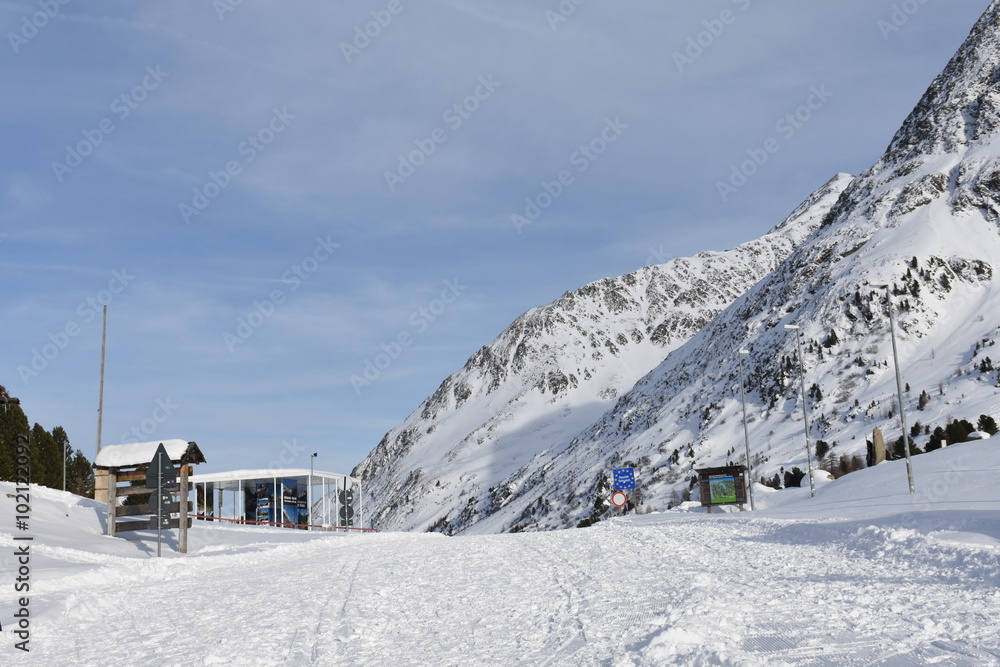 Staller Sattel, Defereggen Tal, Antholzer Tal, Staatsgrenze, Pass ...