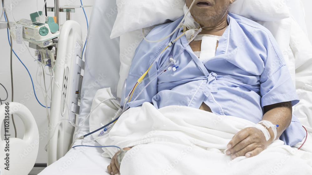 the ICU. Typical view of the hospital department Stock Photo | Adobe Stock