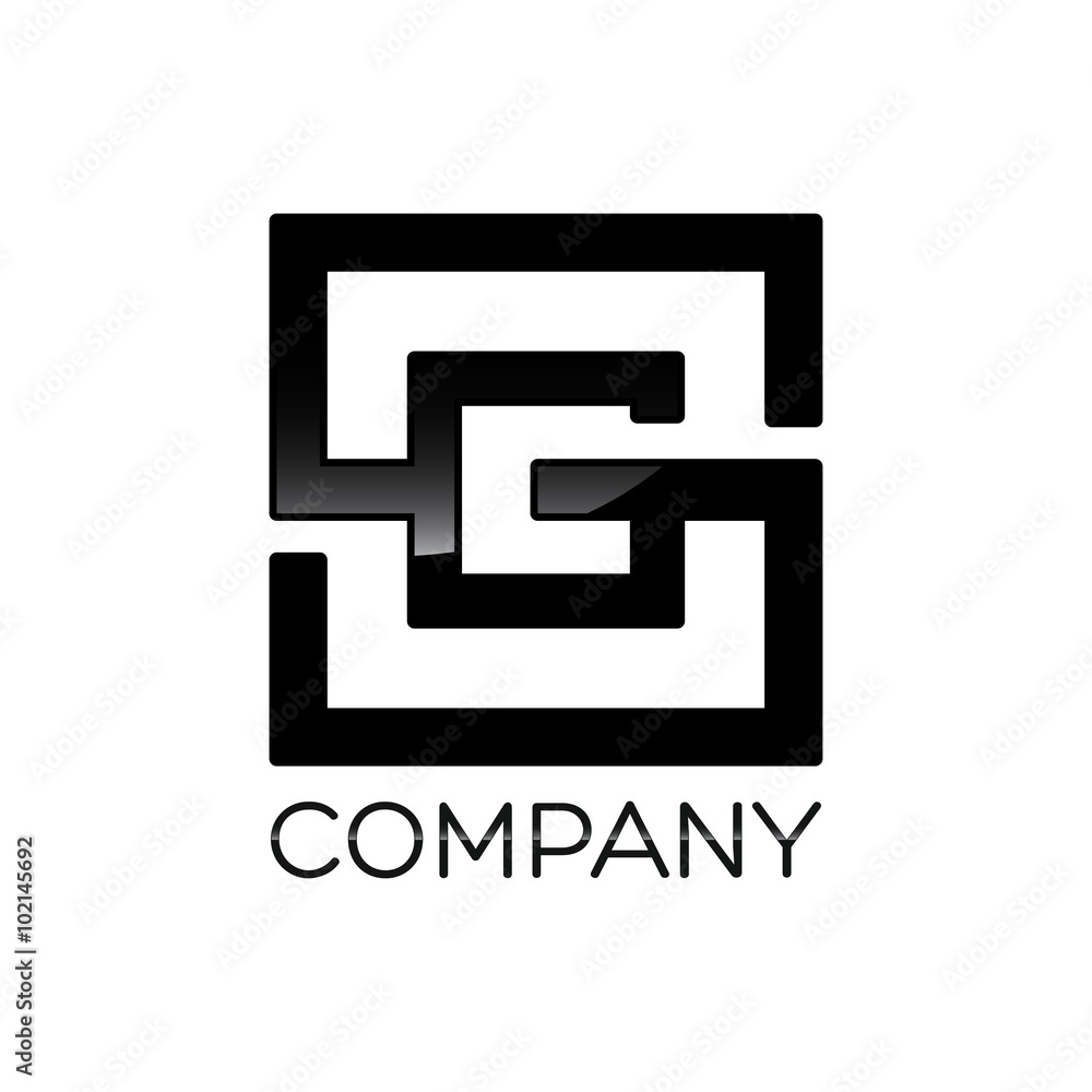 SG logo Stock Vector | Adobe Stock