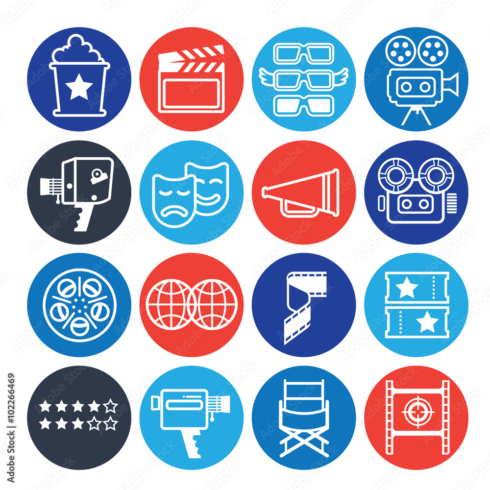 Movie Theater Symbols