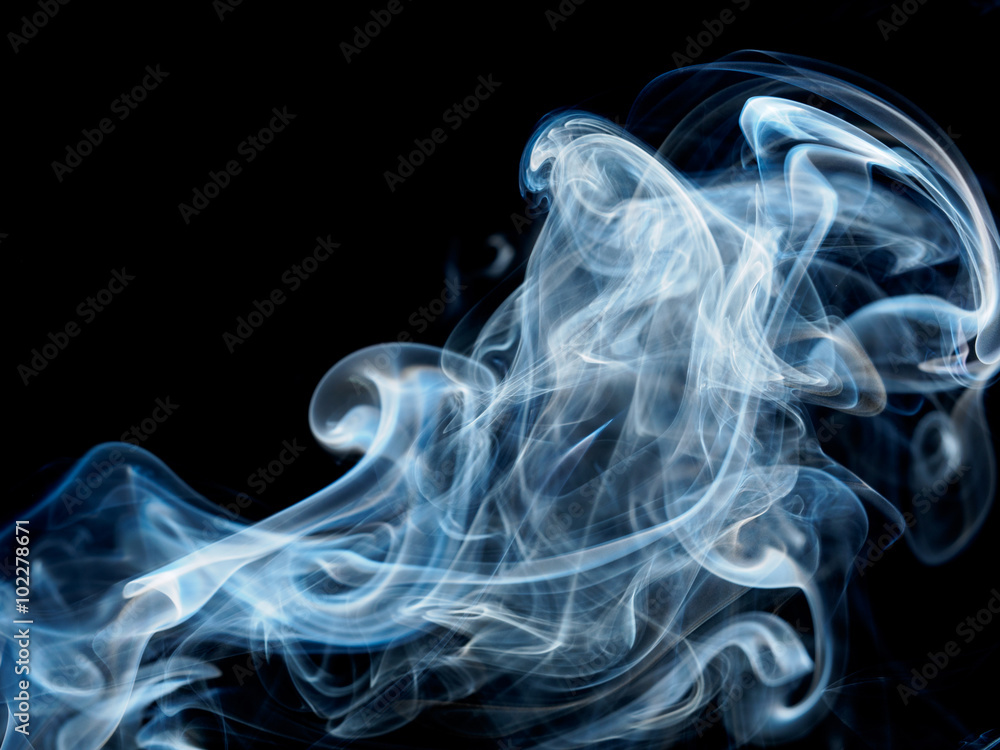 smoke black background Stock Photo | Adobe Stock