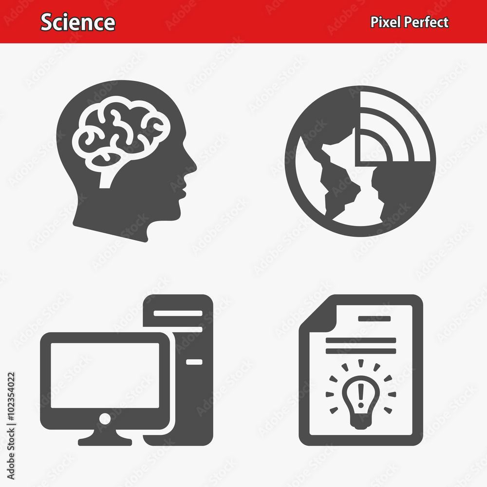 Science Icons. Professional, pixel perfect icons optimized for both ...