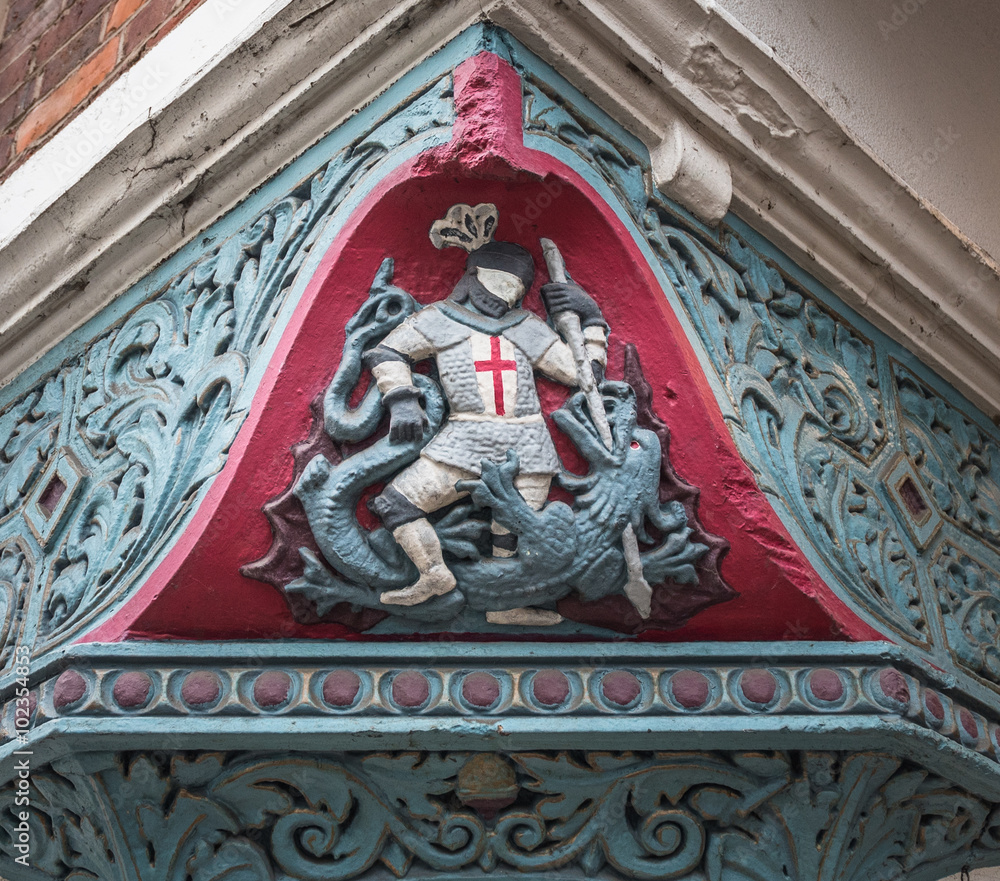 St George And Dragon Stock Photo | Adobe Stock