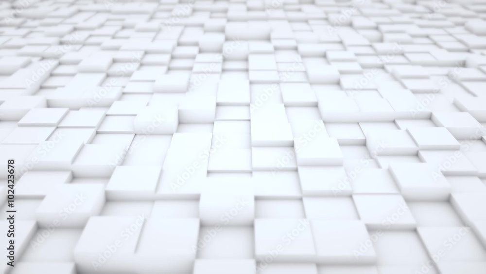 abstract blocks background white Stock Video | Adobe Stock