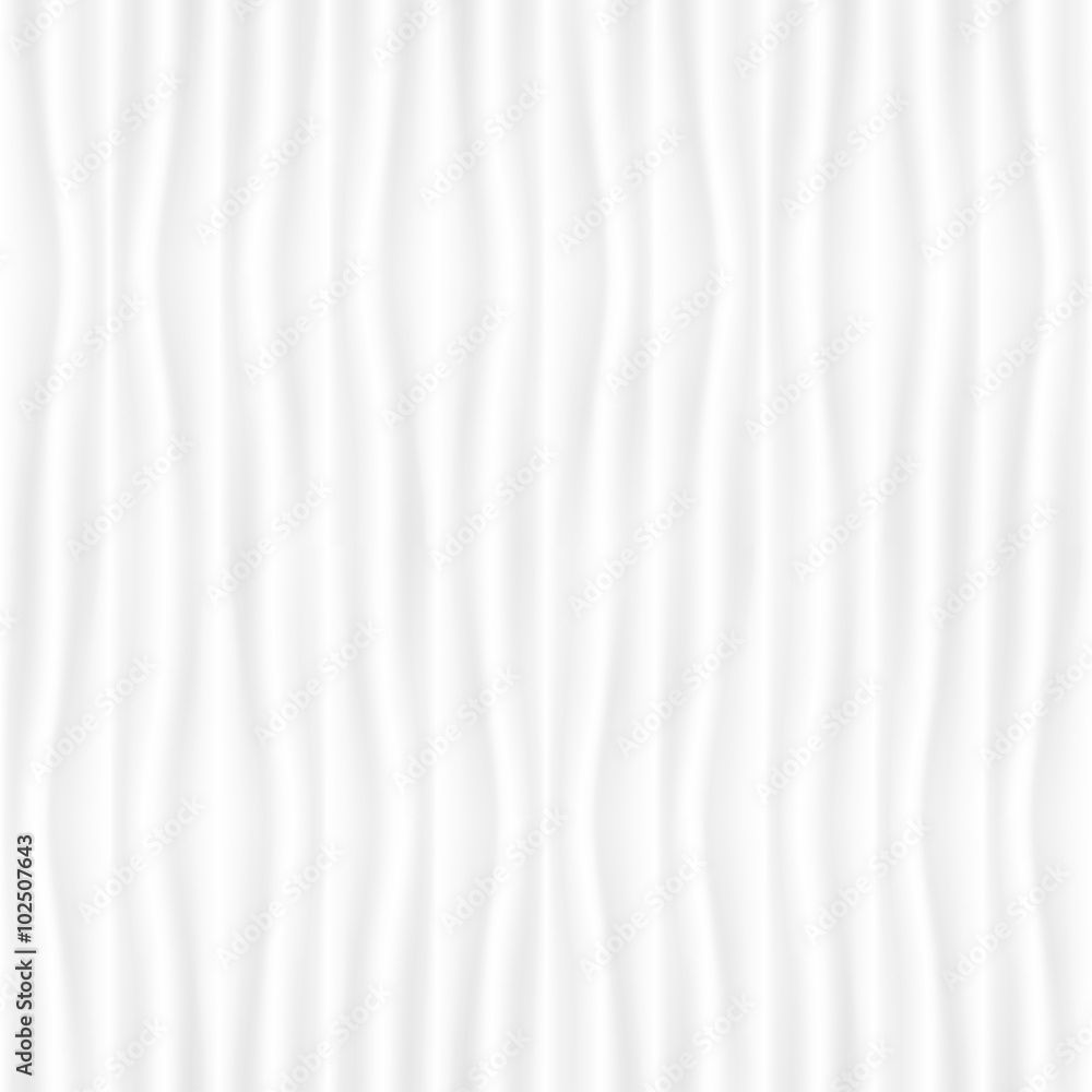 White wave texture, seamless vector background Stock Vector | Adobe Stock