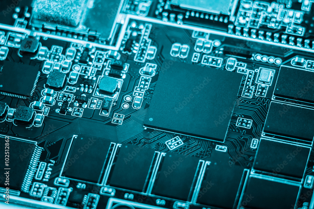 Circuit board, SMT Stock Photo | Adobe Stock