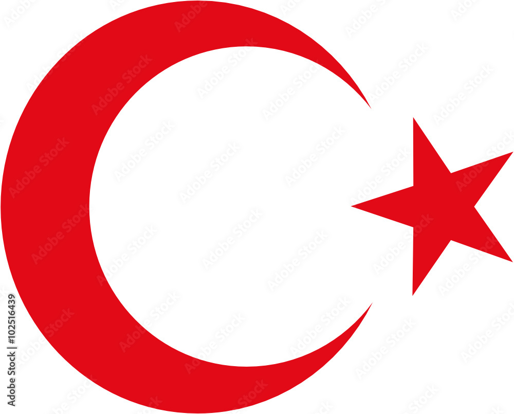 National emblem of Türkiye Stock Vector | Adobe Stock