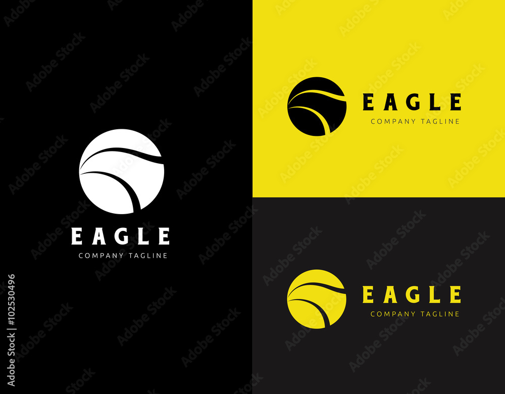 Eagle Logo,Bird logo,Animal logo,Vector logo template Stock Vector ...