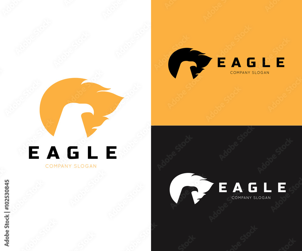 Eagle Logo,Bird logo,Animal logo,Vector logo template Stock Vector ...