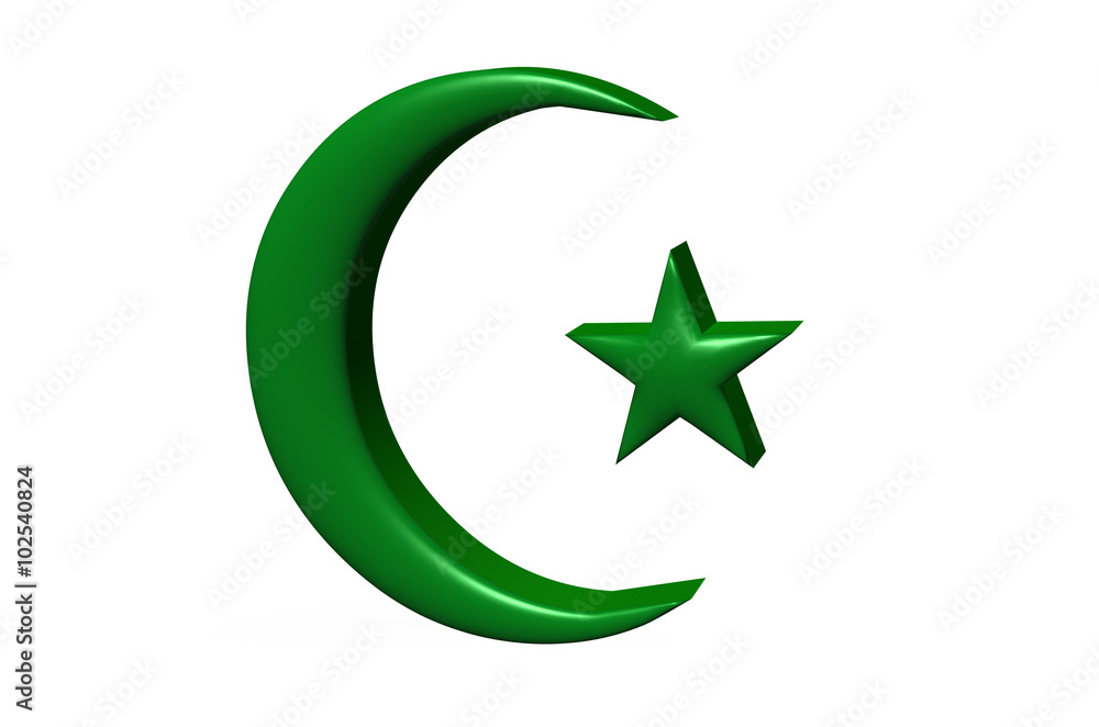 Hilal (Islam, Mondsichel) Stock-Illustration | Adobe Stock
