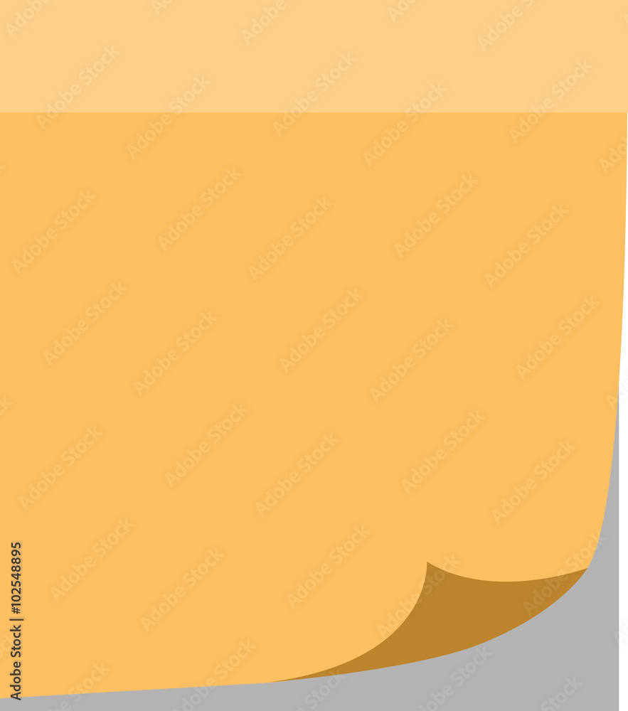 Ilustración vectorial post it colores Stock Vector | Adobe Stock