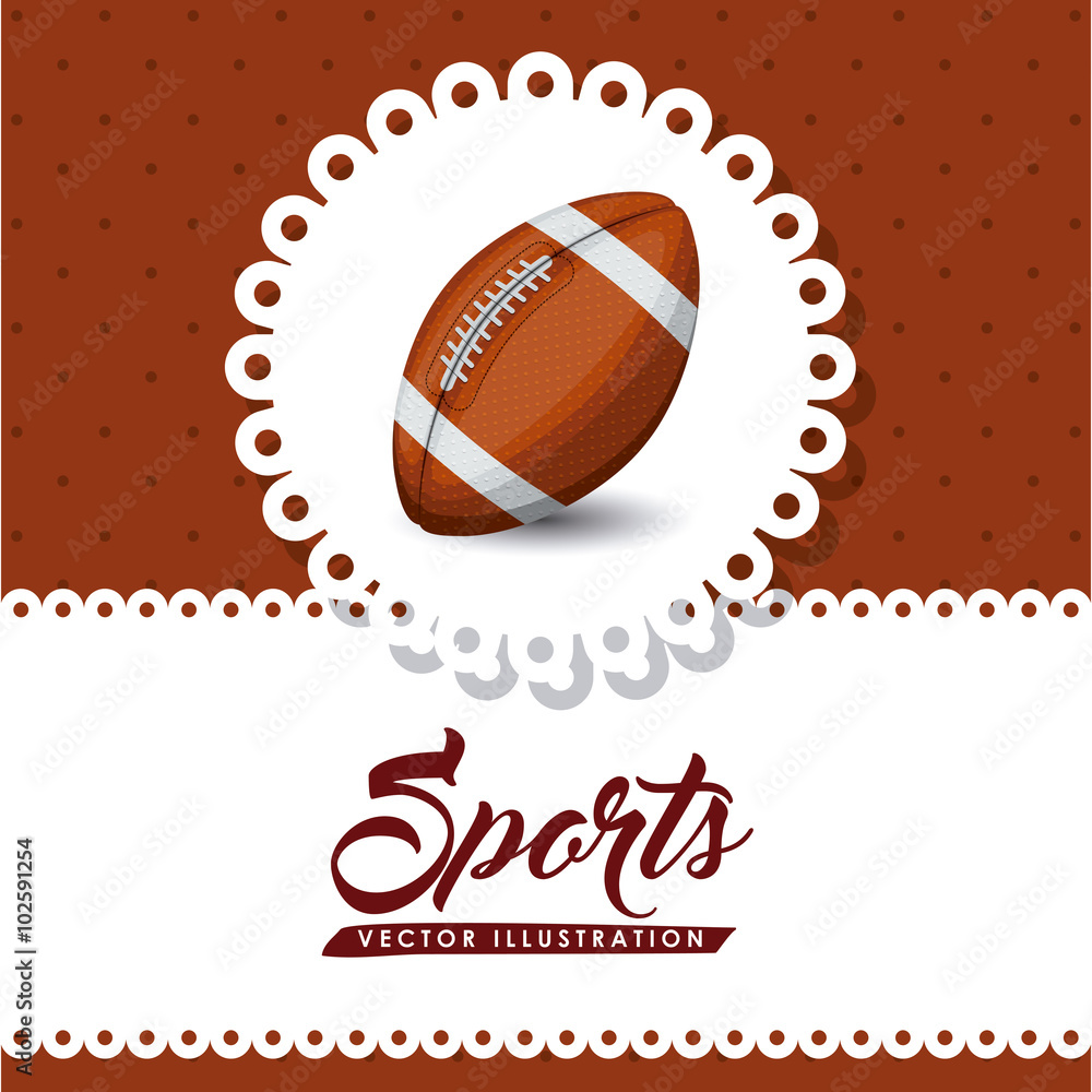 american football design Stock Vector | Adobe Stock