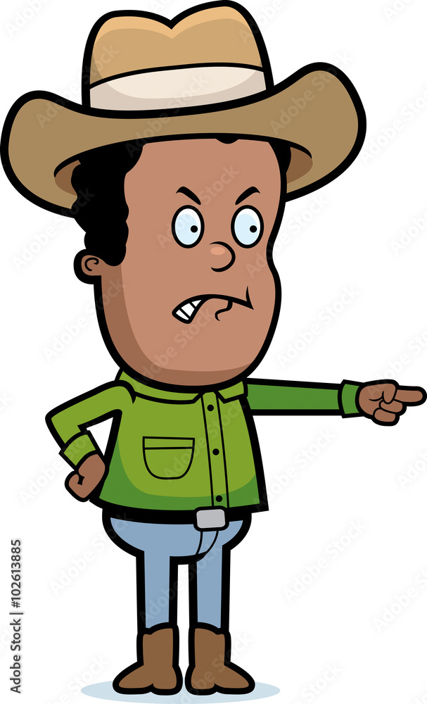 Angry Cowboy