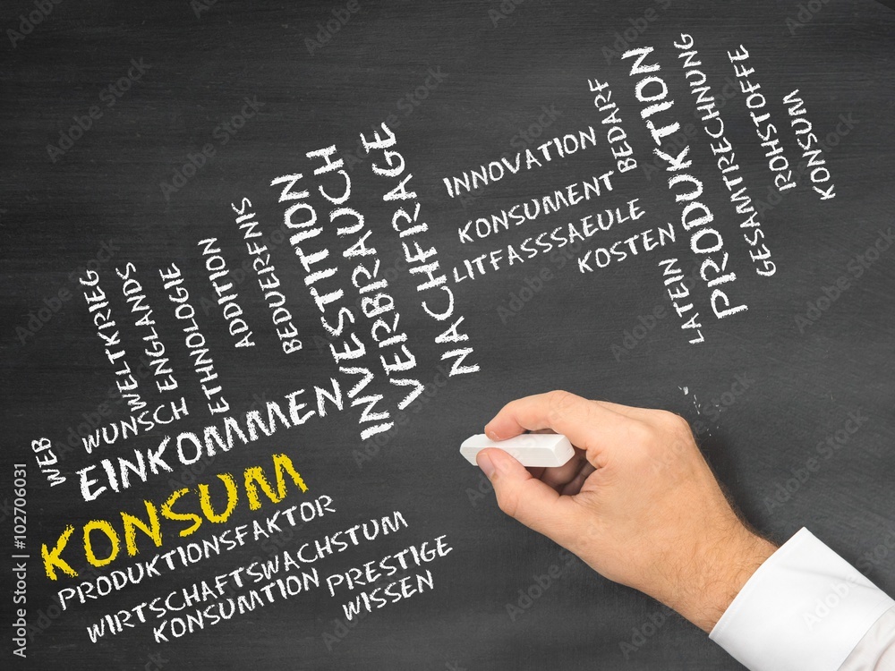 Konsum Stock-Illustration | Adobe Stock