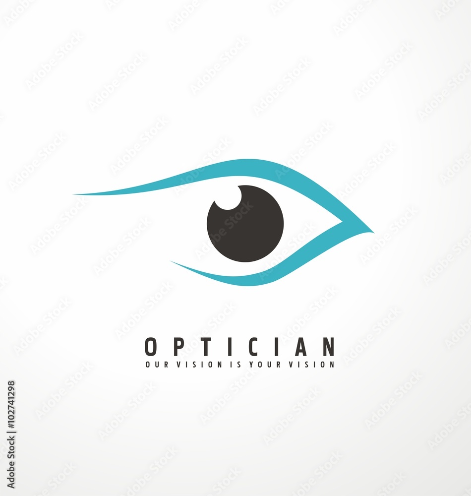 Eye vector symbol design idea Stock Vector | Adobe Stock