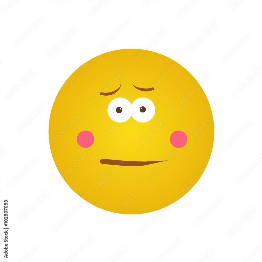 Interested Face Emoticon