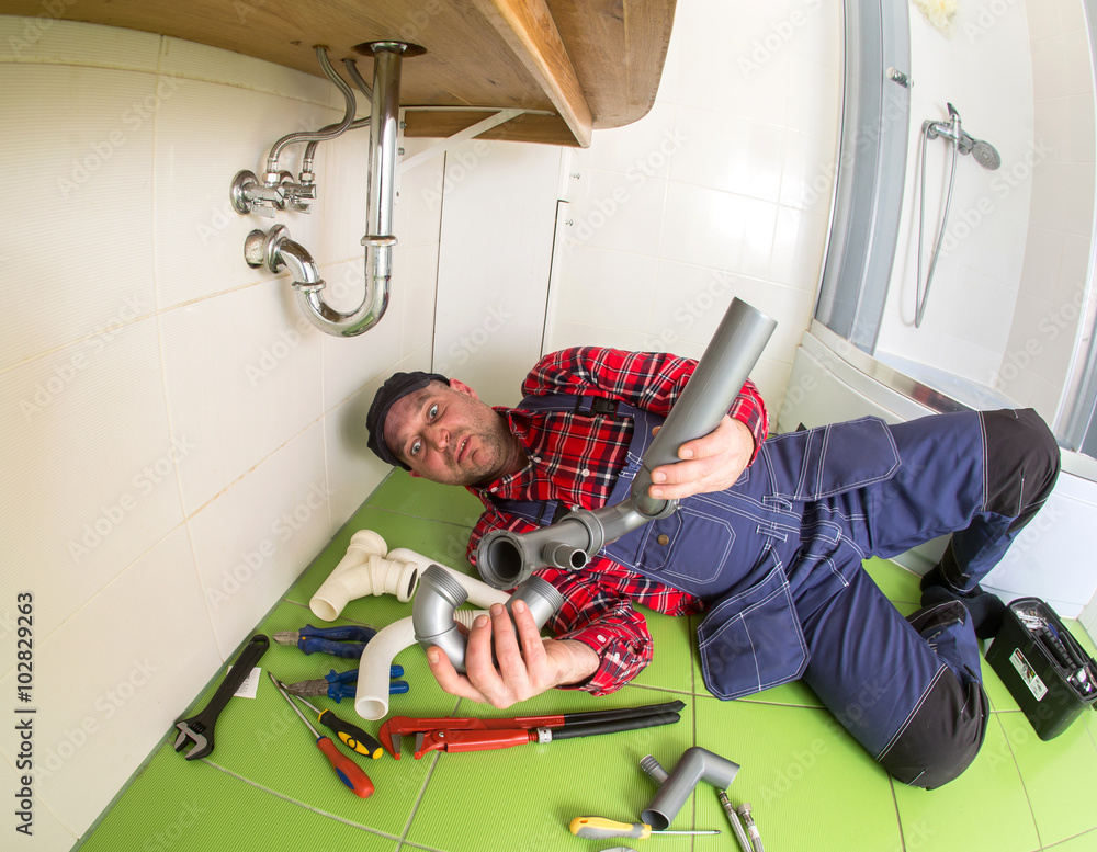 Plumber. Stock Photo | Adobe Stock
