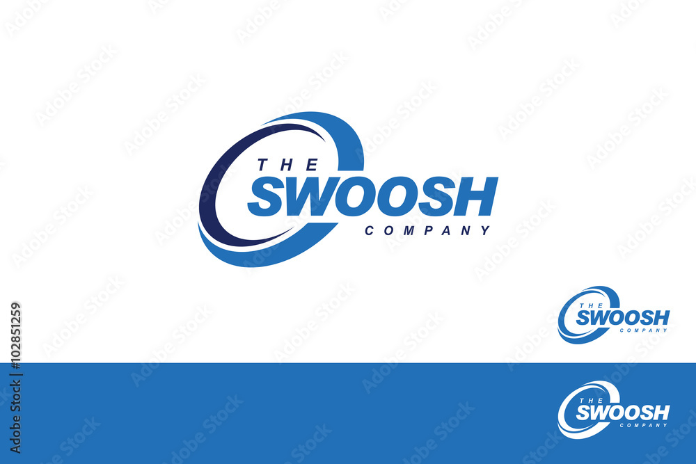 Swoosh Abstract Symbol Branding Element Template vector de Stock ...