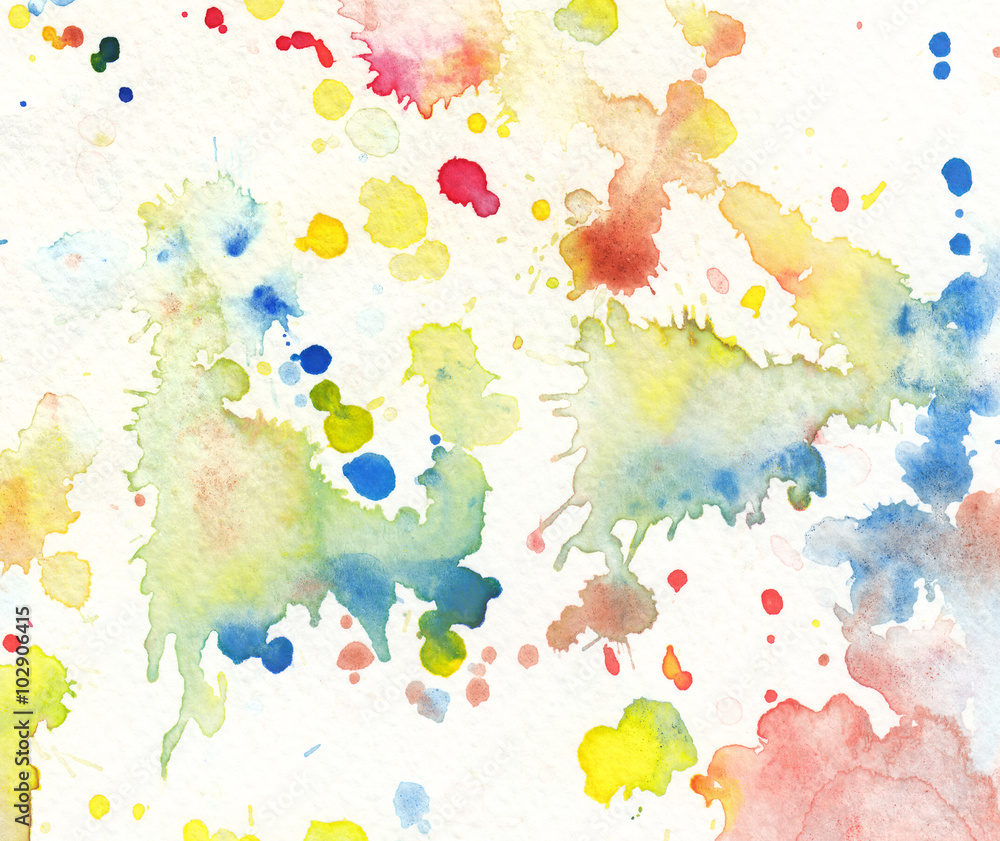 colorful watercolor splash background textures Stock Illustration ...