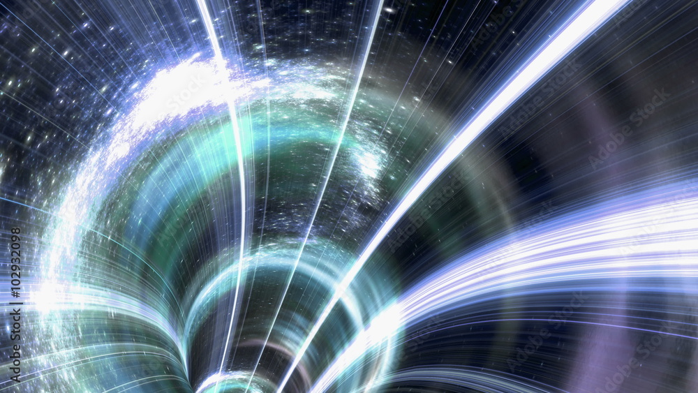 Animated wormhole a tunnel through space. Loop-able 4k Stock Video ...