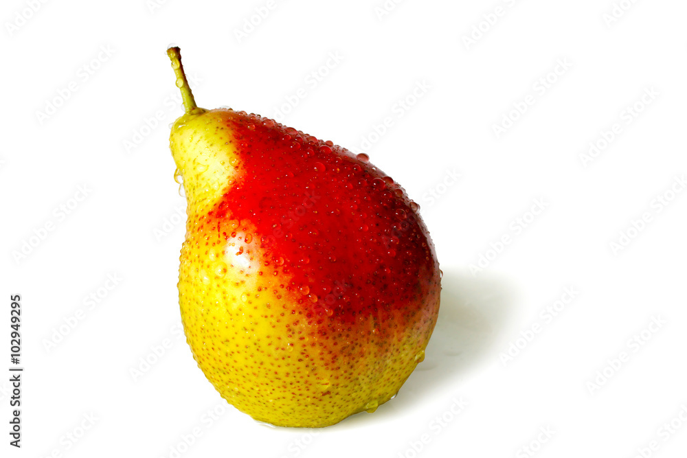 Birne Isoliert auf weißem Hintergrund Stock-Foto | Adobe Stock