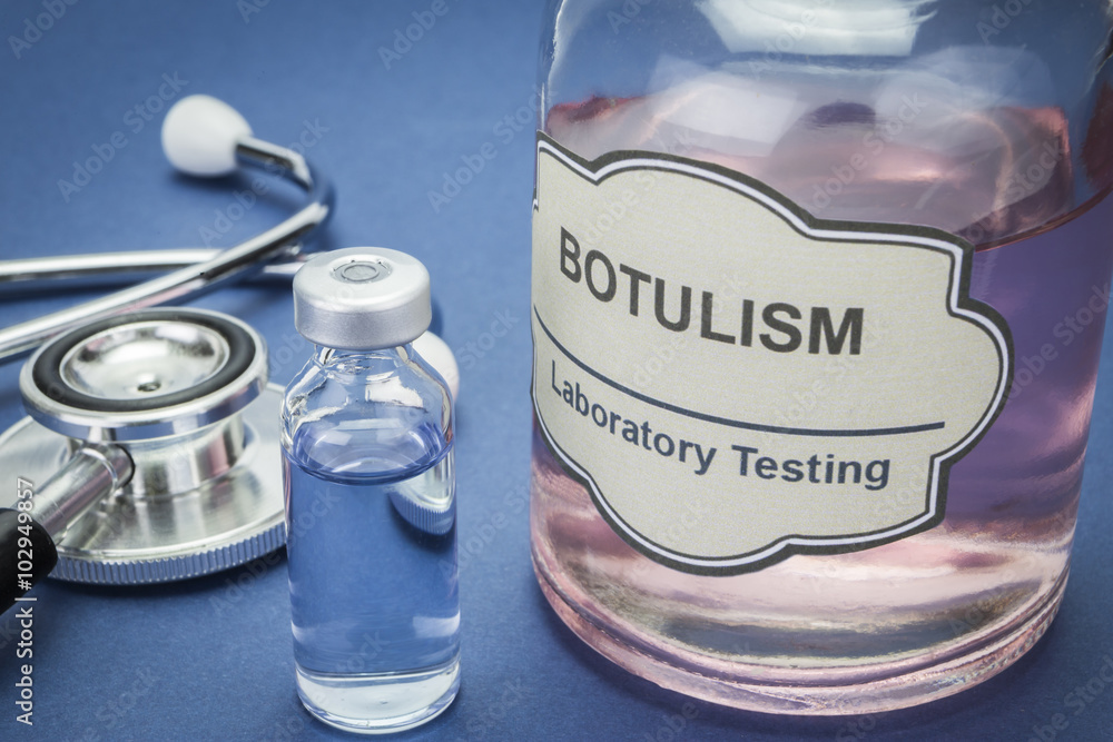 Poster Sample of botulism in laboratory, concept of health – Tableau ...