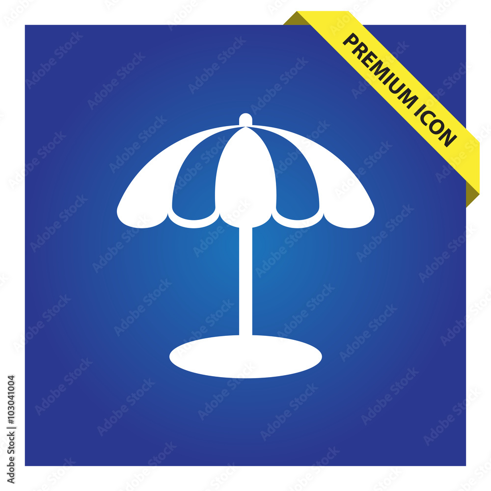 Parasol icon Stock Vector | Adobe Stock