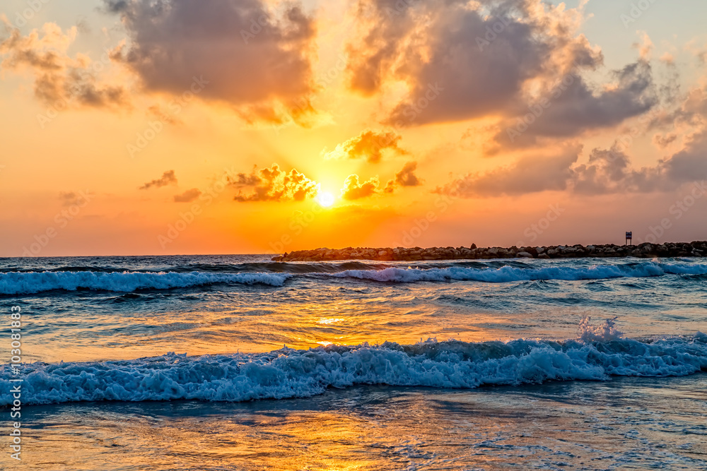 Mediterranean Sea Sunset