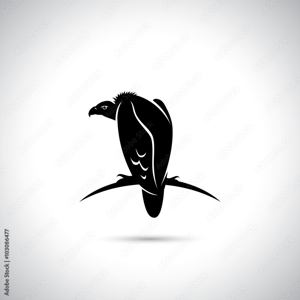 Griffon vulture symbol Stock Vector | Adobe Stock
