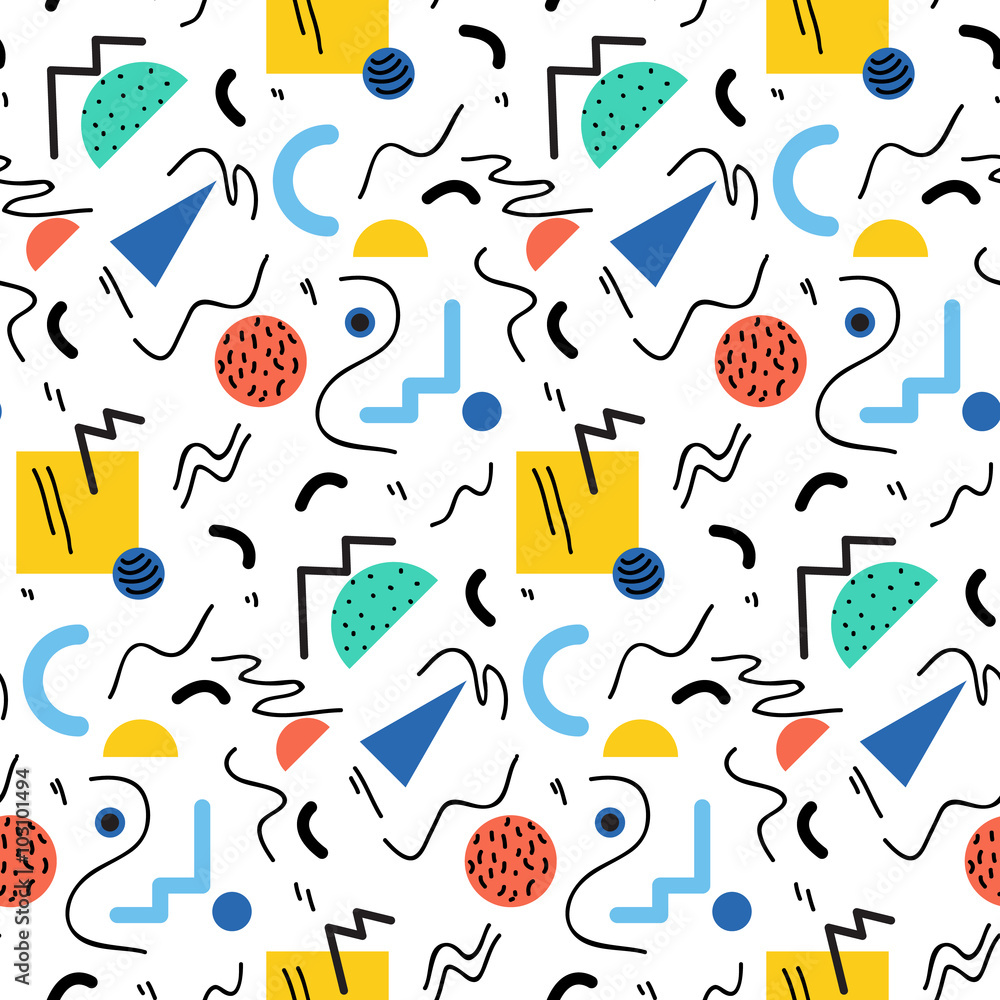 80s Print Fabric