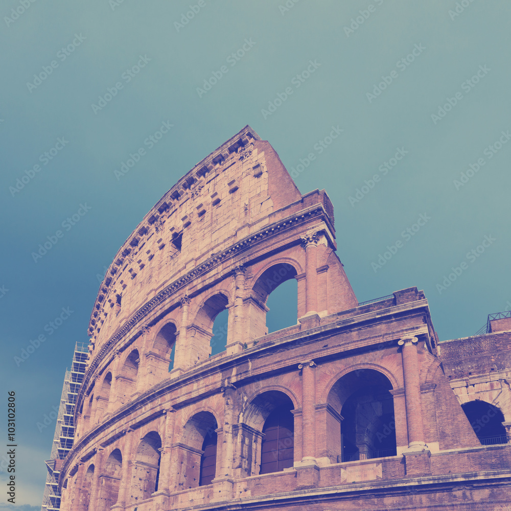 Colosseum in Rome, Italy Stock Photo | Adobe Stock
