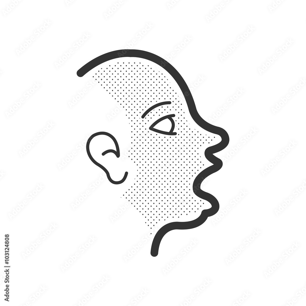 oral cavity icon and symbol icon Stock Vector | Adobe Stock