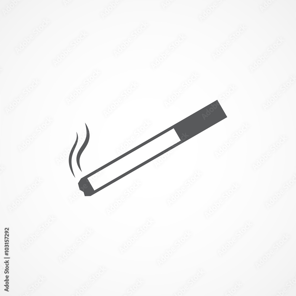 Cigarette icon Stock Vector | Adobe Stock
