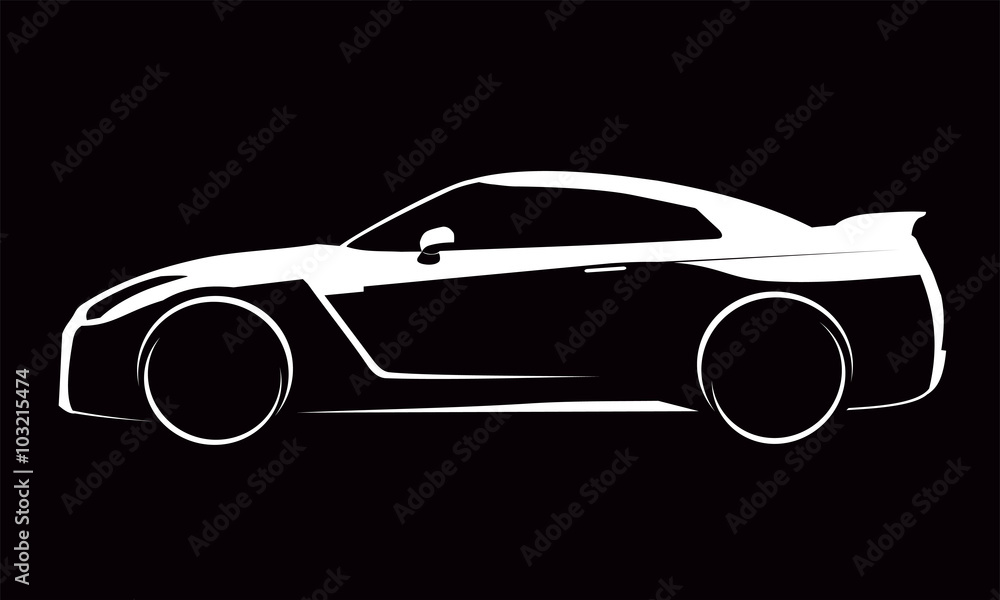 Nismo Godzilla GT-R Stock Vector | Adobe Stock