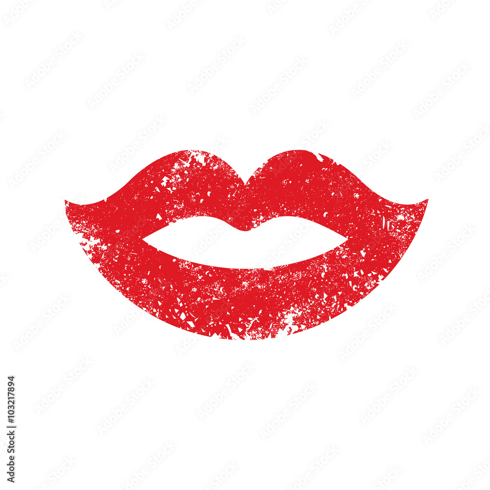 Sexy Lips Vector Icon Stock Vector Adobe Stock