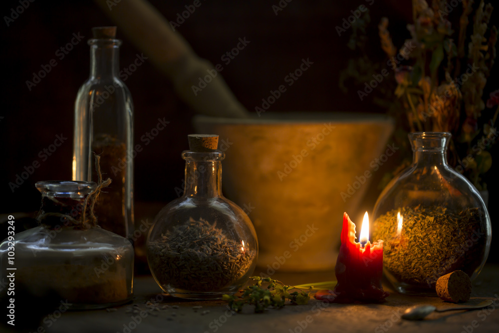 Alchemist Table Stock Photo | Adobe Stock