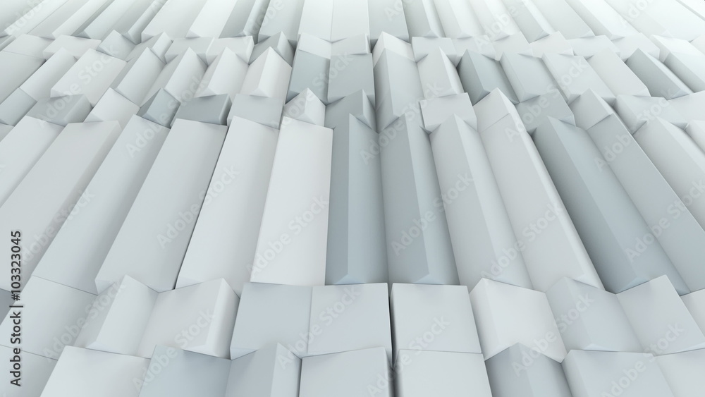 abstract rectangular and box elements background with randomly rotated ...