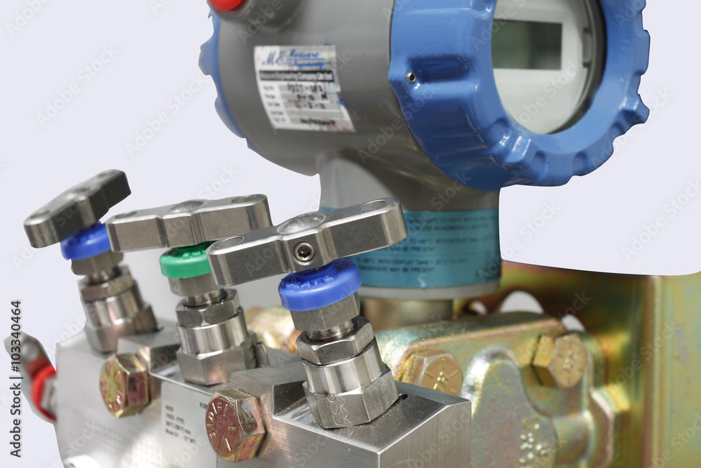 Installation of pressure transmitter,temp transmitter Stock Photo ...