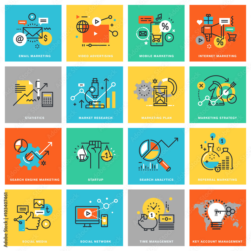 Digital Marketing Strategy Icon