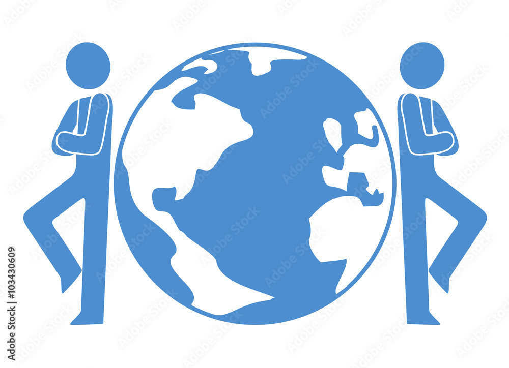 world conquest symbol Stock Vector | Adobe Stock