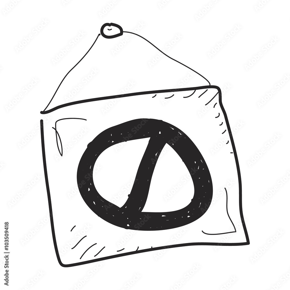 Simple Doodle Of A No Entry Sign Stock Vector Adobe Stock simple-doodle-of-a-no-entry-sign-stock-vector-adobe-stock